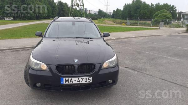 Melns BMW 530 2007 Rīga, ar dzinēja tilpumu 3.00 L un nobraukumu 343 tūkst. km par 2750 €, foto 3 vietnē AUTOMOTO.COM.LV