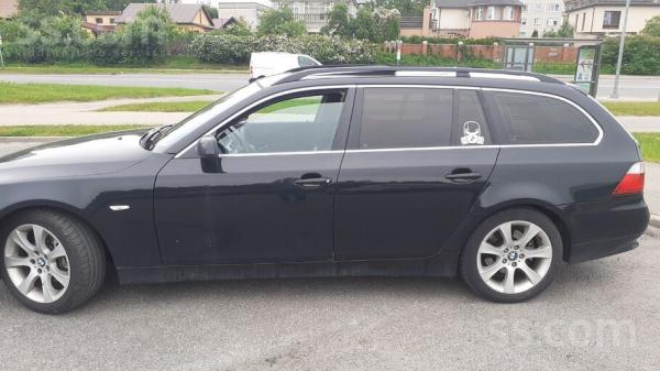 Melns BMW 530 2007 Rīga, ar dzinēja tilpumu 3.00 L un nobraukumu 343 tūkst. km par 2750 €, foto 4 vietnē AUTOMOTO.COM.LV