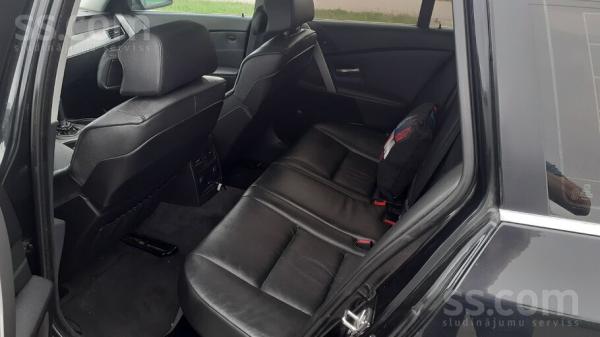 Melns BMW 530 2007 Rīga, ar dzinēja tilpumu 3.00 L un nobraukumu 343 tūkst. km par 2750 €, foto 8 vietnē AUTOMOTO.COM.LV