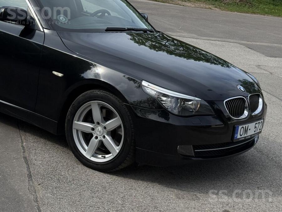 Melns BMW 530 2007 Jūrmala, ar dzinēja tilpumu 3.00 L un nobraukumu 0 tūkst. km par 5350 €, foto 12 vietnē AUTOMOTO.COM.LV