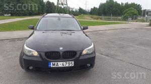 Black BMW 530 2007 in Riga, with an engine capacity of 3.00 L and mileage of 343 thousand km for 2650 €, photo 4 on AUTOMOTO.COM.LV