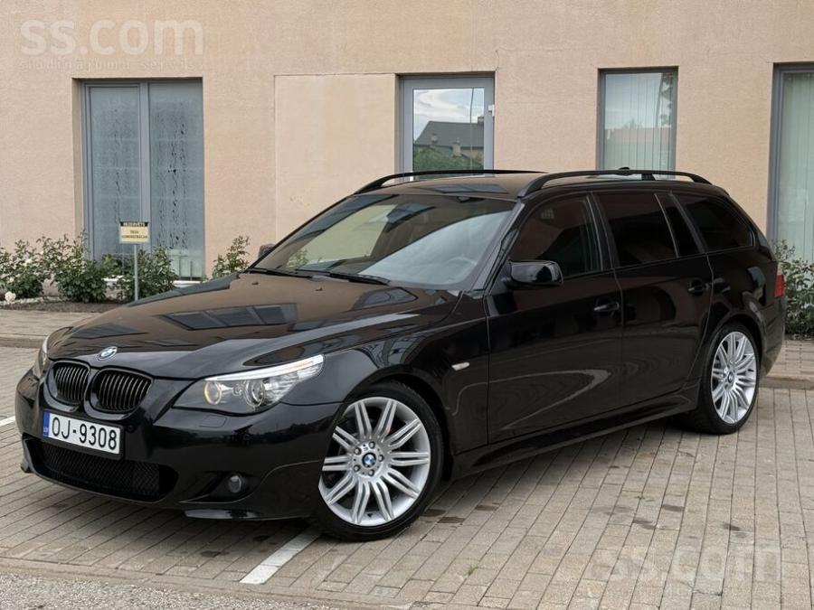 Melns BMW 530 2007 Jelgava, ar dzinēja tilpumu 3.00 L un nobraukumu 292 tūkst. km par 7350 €, foto 3 vietnē AUTOMOTO.COM.LV