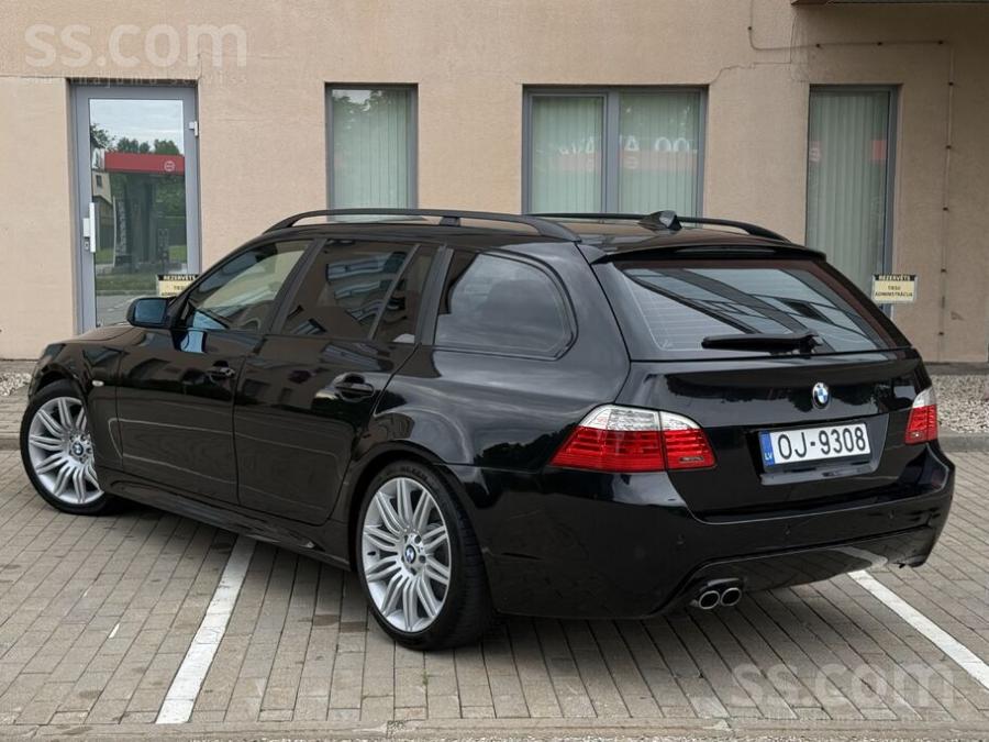 Melns BMW 530 2007 Jelgava, ar dzinēja tilpumu 3.00 L un nobraukumu 292 tūkst. km par 7350 €, foto 7 vietnē AUTOMOTO.COM.LV