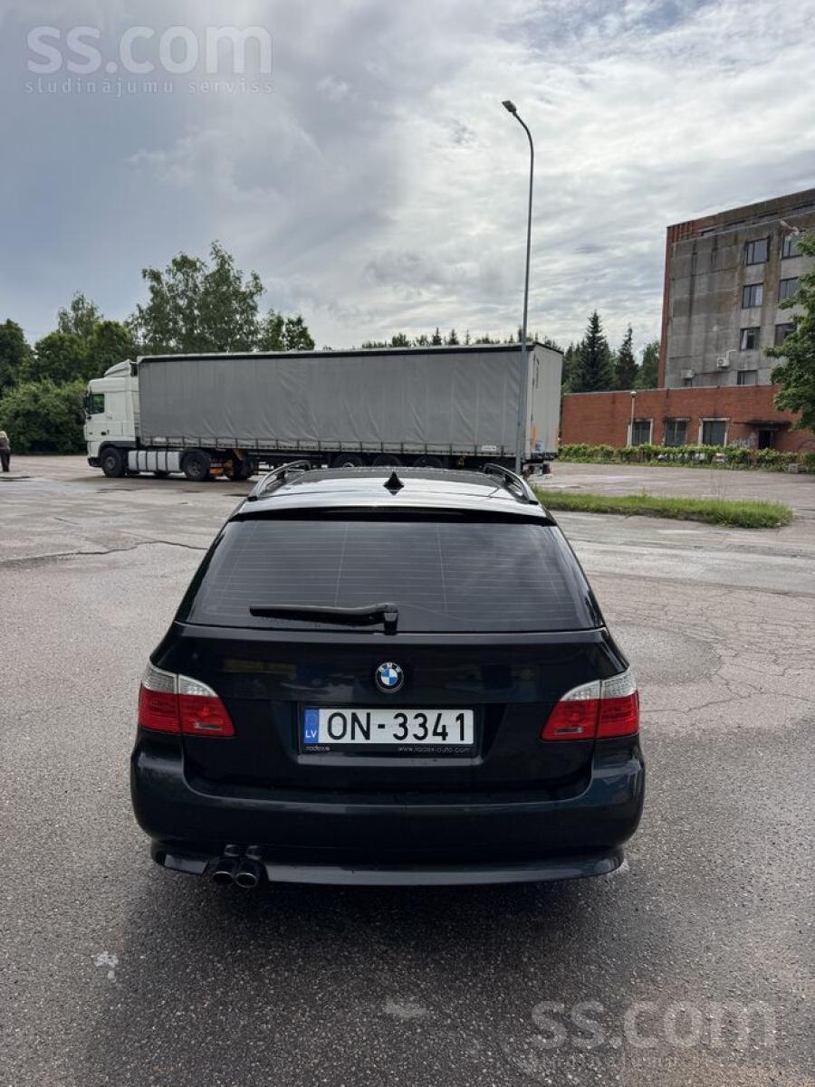 Melns BMW 530 2007 Rīga, ar dzinēja tilpumu 3.00 L un nobraukumu 357 tūkst. km par 4550 €, foto 3 vietnē AUTOMOTO.COM.LV