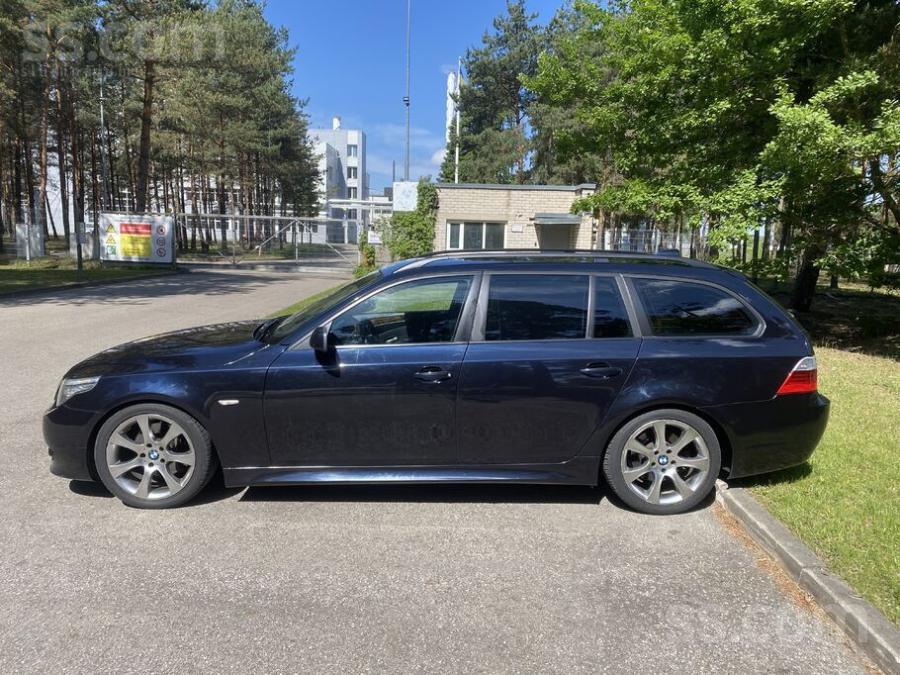 Melns BMW 530 2007 Rīga, ar dzinēja tilpumu 3.00 L un nobraukumu 370 tūkst. km par 6500 €, foto 3 vietnē AUTOMOTO.COM.LV