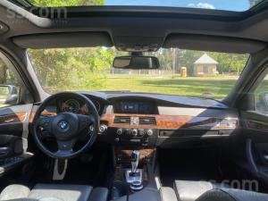 Melns BMW 530 2007 Rīga, ar dzinēja tilpumu 3.00 L un nobraukumu 370 tūkst. km par 6500 €, foto 13 vietnē AUTOMOTO.COM.LV