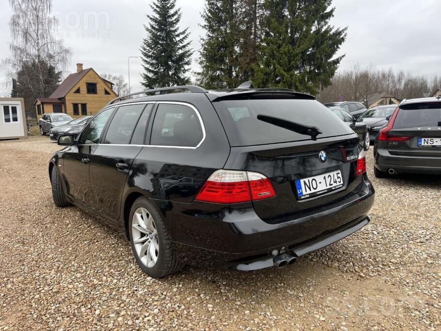 Черный БМВ 530 2007 в Кулдига, объемом двигателя 3.00 л и пробегом 287 тыс. км за 4790 €, фото 5 на AUTOMOTO.COM.LV