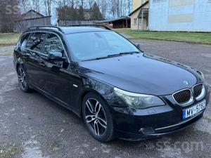 Black BMW 530 2007 in Balvi, with an engine capacity of 3.00 L and mileage of 368 thousand km for 4100 €, photo  on AUTOMOTO.COM.LV