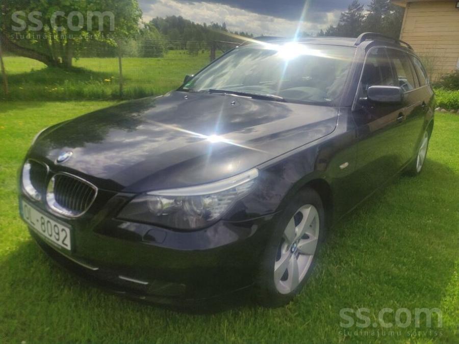 Melns BMW 530 2007 Rīga, ar dzinēja tilpumu 3.00 L un nobraukumu 361 tūkst. km par 6640 €, foto 1 vietnē AUTOMOTO.COM.LV