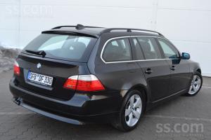 Melns BMW 530 2007 Rīga, ar dzinēja tilpumu 3.00 L un nobraukumu 361 tūkst. km par 6640 €, foto 6 vietnē AUTOMOTO.COM.LV