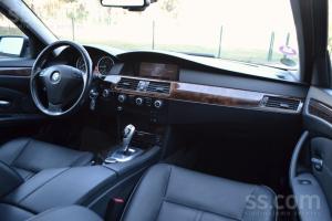 Melns BMW 530 2007 Rīga, ar dzinēja tilpumu 3.00 L un nobraukumu 361 tūkst. km par 6640 €, foto 9 vietnē AUTOMOTO.COM.LV