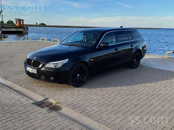 Melns BMW 530 2007 Tukums, ar dzinēja tilpumu 3.00 L un nobraukumu 0 tūkst. km par 2750 €, foto 1 vietnē AUTOMOTO.COM.LV