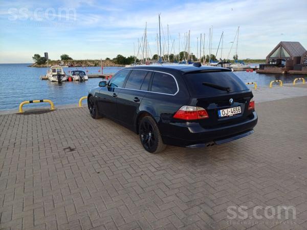 Melns BMW 530 2007 Tukums, ar dzinēja tilpumu 3.00 L un nobraukumu 0 tūkst. km par 2750 €, foto 3 vietnē AUTOMOTO.COM.LV