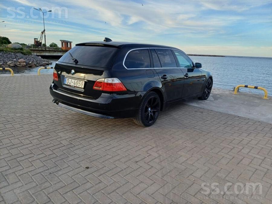 Melns BMW 530 2007 Tukums, ar dzinēja tilpumu 3.00 L un nobraukumu 0 tūkst. km par 2750 €, foto 5 vietnē AUTOMOTO.COM.LV