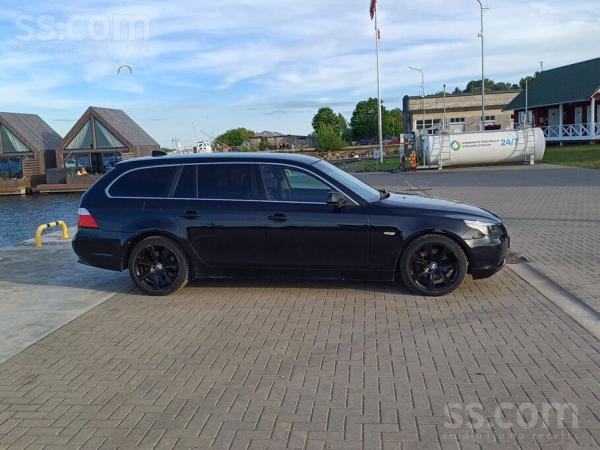 Melns BMW 530 2007 Tukums, ar dzinēja tilpumu 3.00 L un nobraukumu 0 tūkst. km par 2750 €, foto 5 vietnē AUTOMOTO.COM.LV