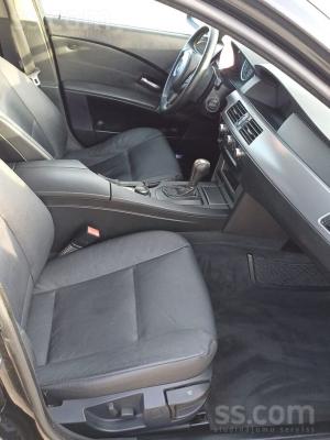 Melns BMW 530 2007 Tukums, ar dzinēja tilpumu 3.00 L un nobraukumu 0 tūkst. km par 2750 €, foto 10 vietnē AUTOMOTO.COM.LV