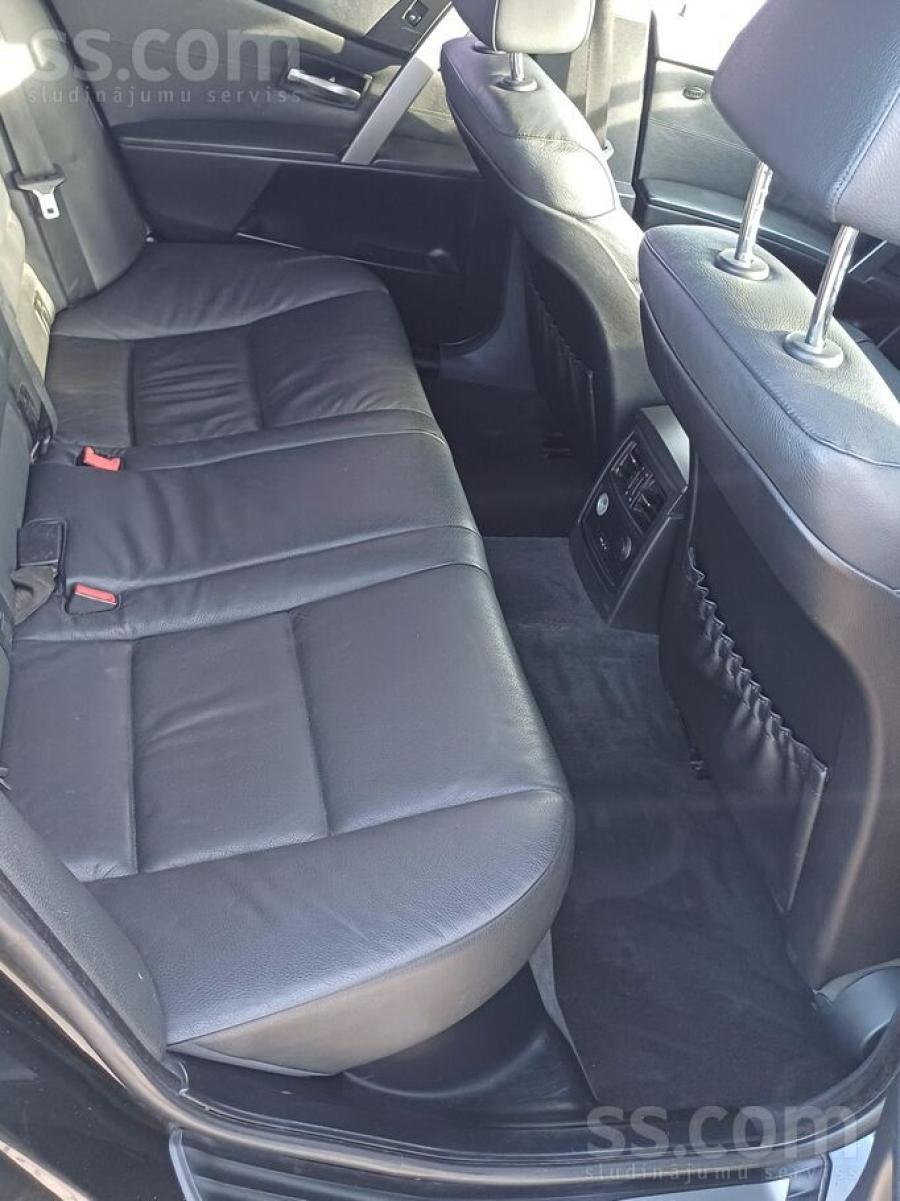 Melns BMW 530 2007 Tukums, ar dzinēja tilpumu 3.00 L un nobraukumu 0 tūkst. km par 2750 €, foto 12 vietnē AUTOMOTO.COM.LV