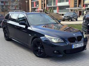 Black BMW 530 2007 in Riga, with an engine capacity of 3.00 L and mileage of 363 thousand km for 5990 €, photo  on AUTOMOTO.COM.LV