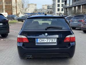 Black BMW 530 2007 in Riga, with an engine capacity of 3.00 L and mileage of 363 thousand km for 5990 €, photo 5 on AUTOMOTO.COM.LV
