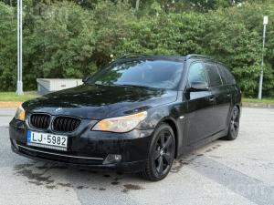 Melns BMW 530 2007 Rīga, ar dzinēja tilpumu 3.00 L un nobraukumu 479 tūkst. km par 3300 €, foto  vietnē AUTOMOTO.COM.LV