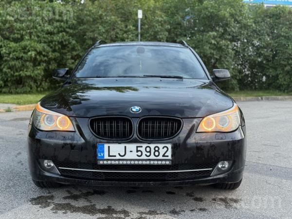 Melns BMW 530 2007 Rīga, ar dzinēja tilpumu 3.00 L un nobraukumu 479 tūkst. km par 3300 €, foto 2 vietnē AUTOMOTO.COM.LV
