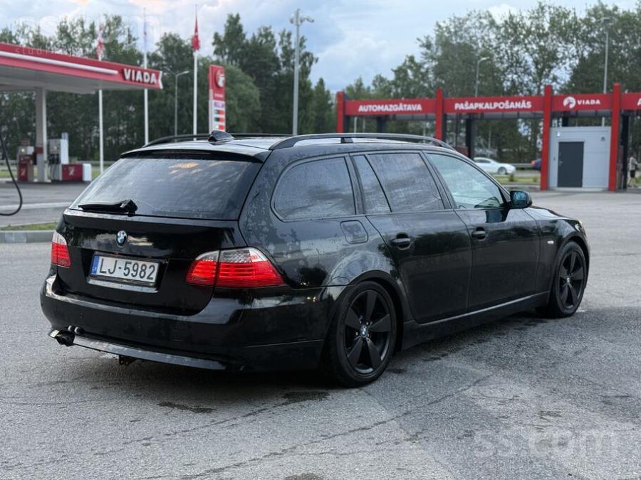 Melns BMW 530 2007 Rīga, ar dzinēja tilpumu 3.00 L un nobraukumu 479 tūkst. km par 3300 €, foto 6 vietnē AUTOMOTO.COM.LV