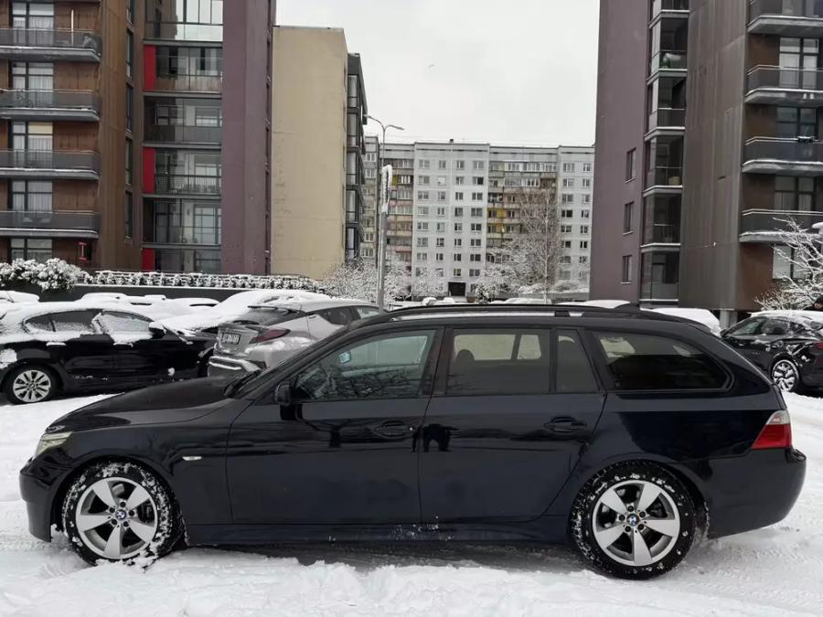 Melns BMW 530 2007 Rīga, ar dzinēja tilpumu 3.00 L un nobraukumu 375 tūkst. km par 4990 €, foto 4 vietnē AUTOMOTO.COM.LV