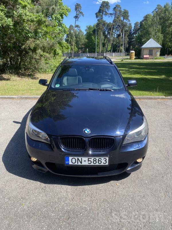 Melns BMW 530 2007 Rīga, ar dzinēja tilpumu 3.00 L un nobraukumu 370 tūkst. km par 6050 €, foto 2 vietnē AUTOMOTO.COM.LV