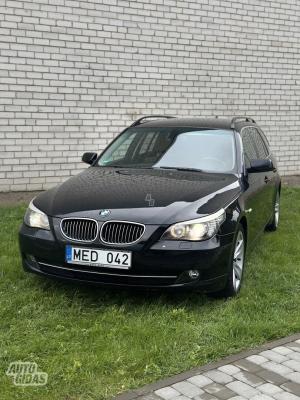 Black BMW 530 2007 in Kaunas, with an engine capacity of 3.00 L and mileage of 300 thousand km for 3700 €, photo  on AUTOMOTO.COM.LV