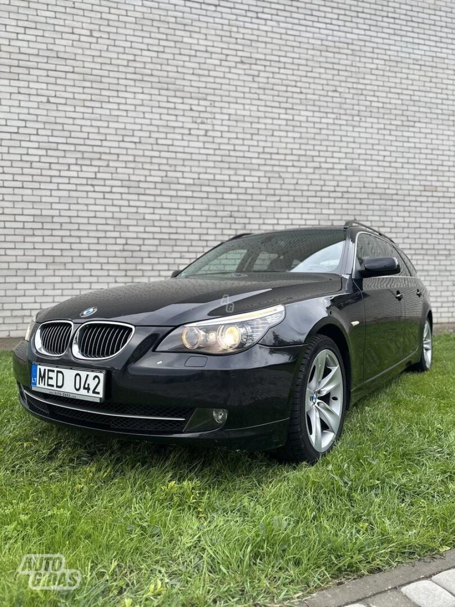 Black BMW 530 2007 in Kaunas, with an engine capacity of 3.00 L and mileage of 300 thousand km for 3700 €, photo 5 on AUTOMOTO.COM.LV