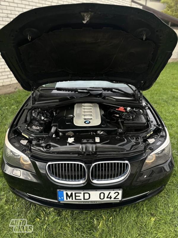 Black BMW 530 2007 in Kaunas, with an engine capacity of 3.00 L and mileage of 300 thousand km for 3700 €, photo 9 on AUTOMOTO.COM.LV