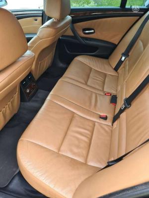Black BMW 530 2007 in Kaisiadorys, with an engine capacity of 2.99 L and mileage of 369 thousand km for 4150 €, photo 22 on AUTOMOTO.COM.LV