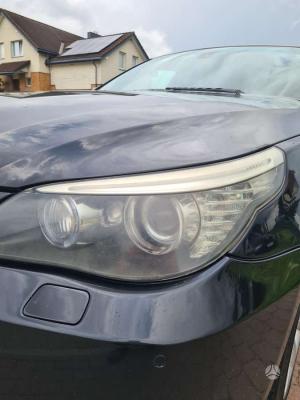 Black BMW 530 2007 in Kaisiadorys, with an engine capacity of 2.99 L and mileage of 369 thousand km for 4150 €, photo 25 on AUTOMOTO.COM.LV