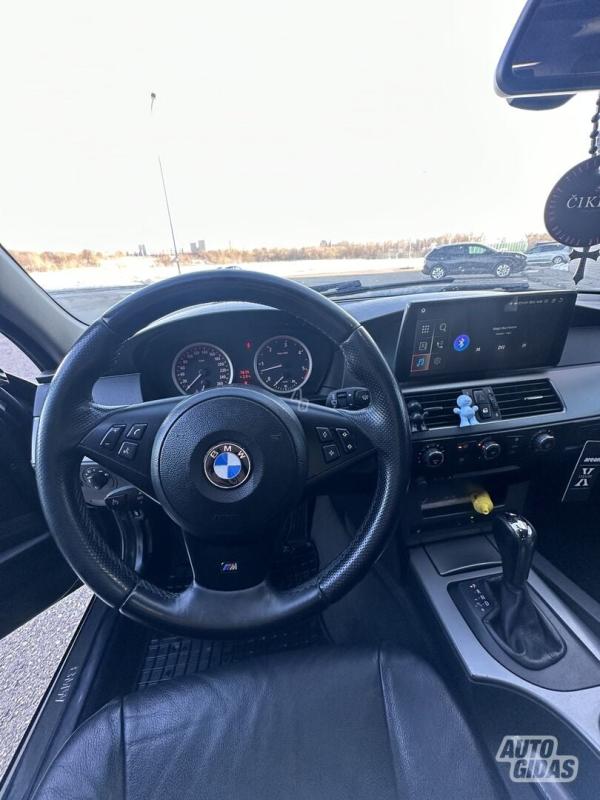Black BMW 530 2007 in Vilnius, with an engine capacity of 3.00 L and mileage of 0 thousand km for 3000 €, photo 6 on AUTOMOTO.COM.LV
