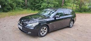 Black BMW 530 2007 in Druskininkai, with an engine capacity of 3.00 L and mileage of 326 thousand km for 2000 €, photo  on AUTOMOTO.COM.LV