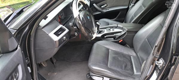 Melns BMW 530 2007 Druskininkai, ar dzinēja tilpumu 3.00 L un nobraukumu 326 tūkst. km par 2000 €, foto 10 vietnē AUTOMOTO.COM.LV