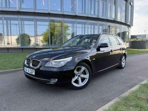 Melns BMW 530 2007 Viļņa, ar dzinēja tilpumu 2.99 L un nobraukumu 278 tūkst. km par 3950 €, foto  vietnē AUTOMOTO.COM.LV