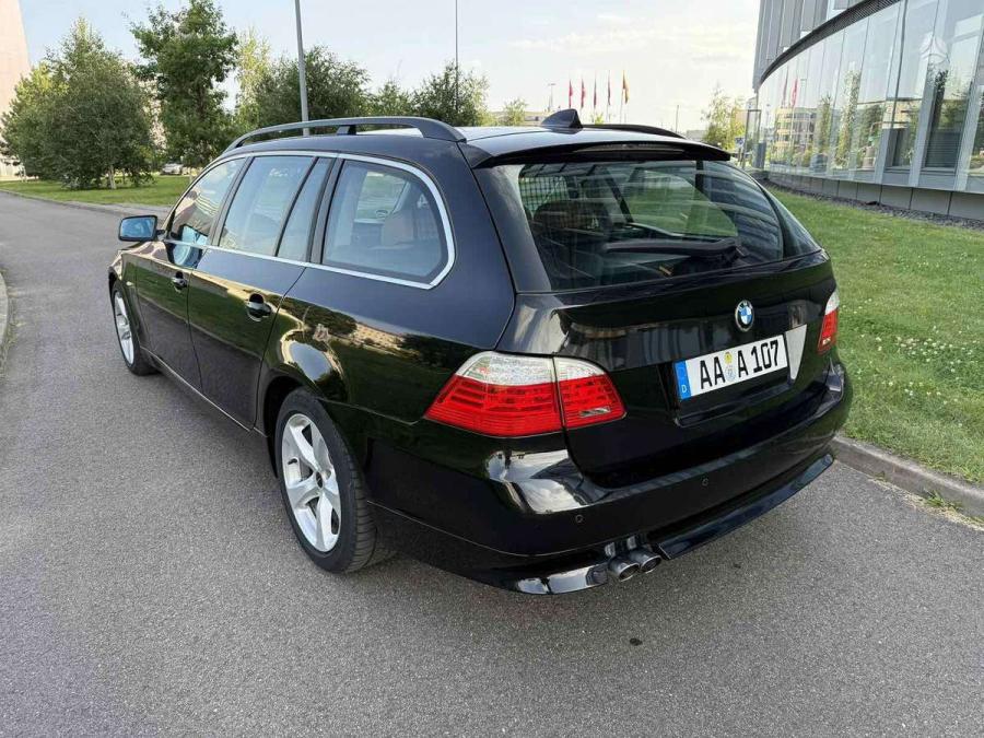 Melns BMW 530 2007 Viļņa, ar dzinēja tilpumu 2.99 L un nobraukumu 278 tūkst. km par 3950 €, foto 4 vietnē AUTOMOTO.COM.LV