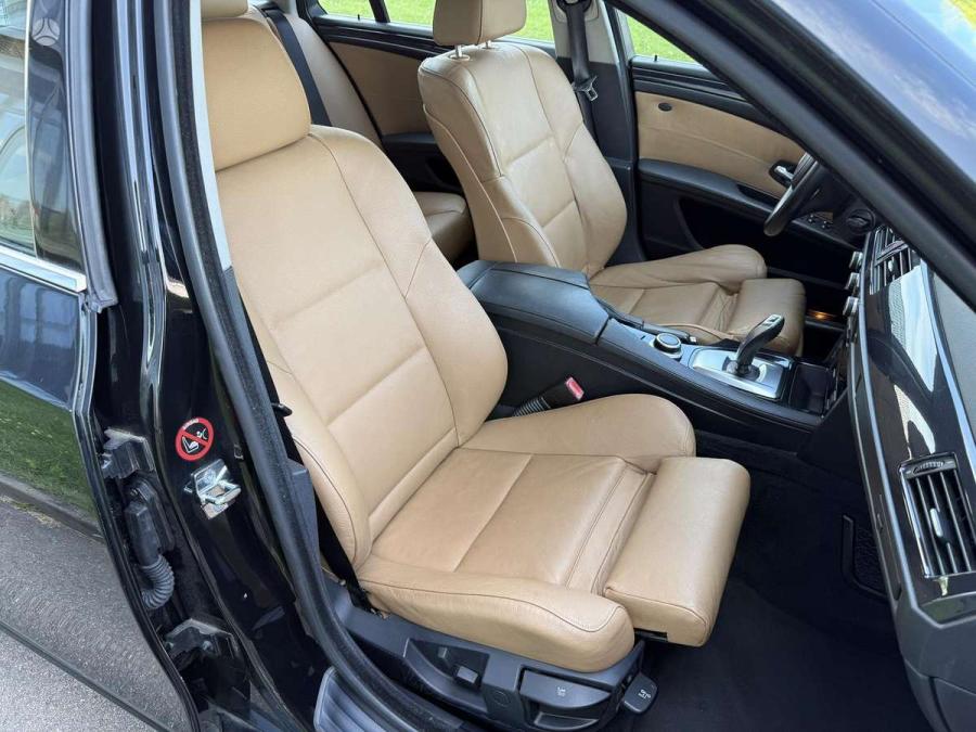 Melns BMW 530 2007 Viļņa, ar dzinēja tilpumu 2.99 L un nobraukumu 278 tūkst. km par 3950 €, foto 13 vietnē AUTOMOTO.COM.LV