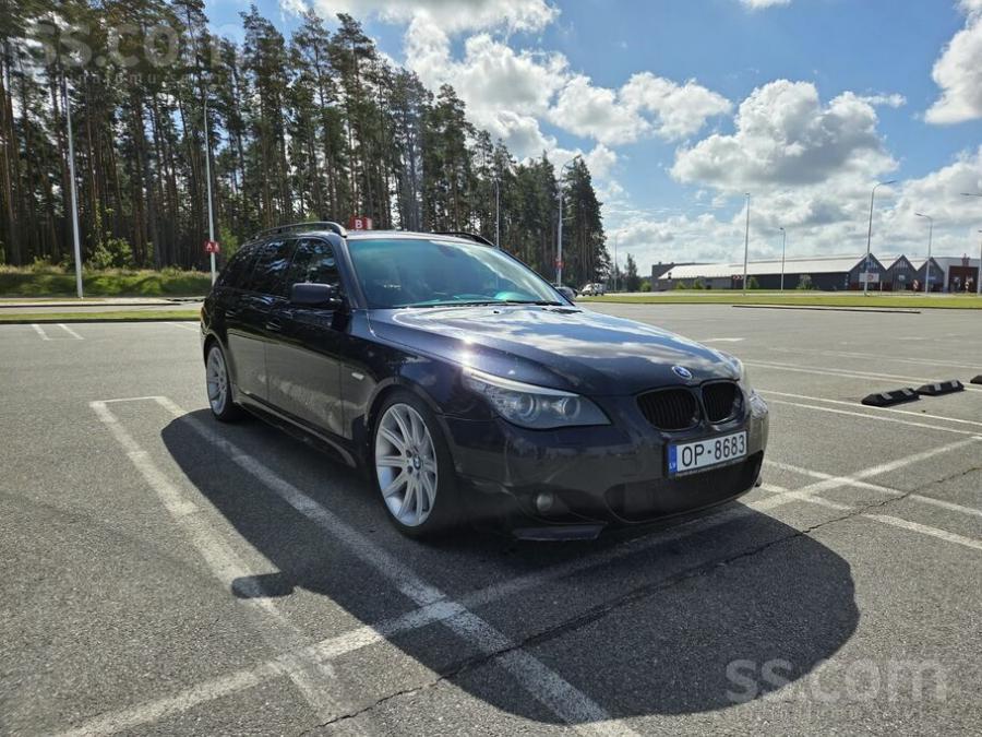Melns BMW 530 2007 Rīga, ar dzinēja tilpumu 3.00 L un nobraukumu 470 tūkst. km par 4900 €, foto 4 vietnē AUTOMOTO.COM.LV