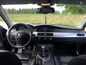 Черный БМВ 530 2007 в Утена, объемом двигателя 2.99 л и пробегом 286 тыс. км за 4900 €, фото 15 на AUTOMOTO.COM.LV
