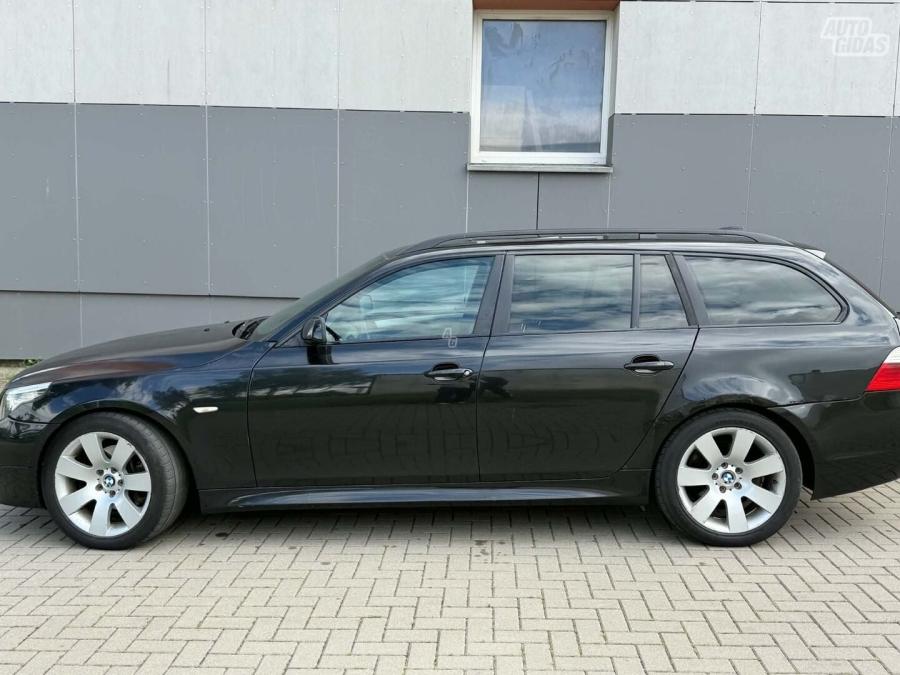 Black BMW 530 2007 in Radviliskis, with an engine capacity of 3.00 L and mileage of 381 thousand km for 3300 €, photo 4 on AUTOMOTO.COM.LV