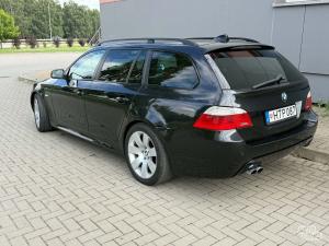 Black BMW 530 2007 in Radviliskis, with an engine capacity of 3.00 L and mileage of 381 thousand km for 3300 €, photo 5 on AUTOMOTO.COM.LV