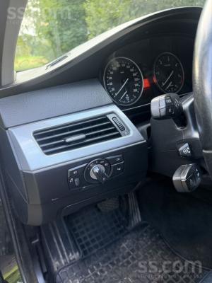 Melns BMW 530 2007 Rēzekne, ar dzinēja tilpumu 3.00 L un nobraukumu 320 tūkst. km par 5200 €, foto 7 vietnē AUTOMOTO.COM.LV