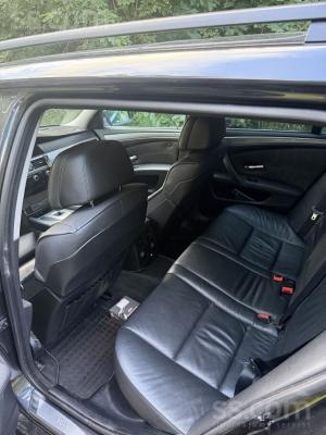 Melns BMW 530 2007 Rēzekne, ar dzinēja tilpumu 3.00 L un nobraukumu 320 tūkst. km par 5200 €, foto 8 vietnē AUTOMOTO.COM.LV