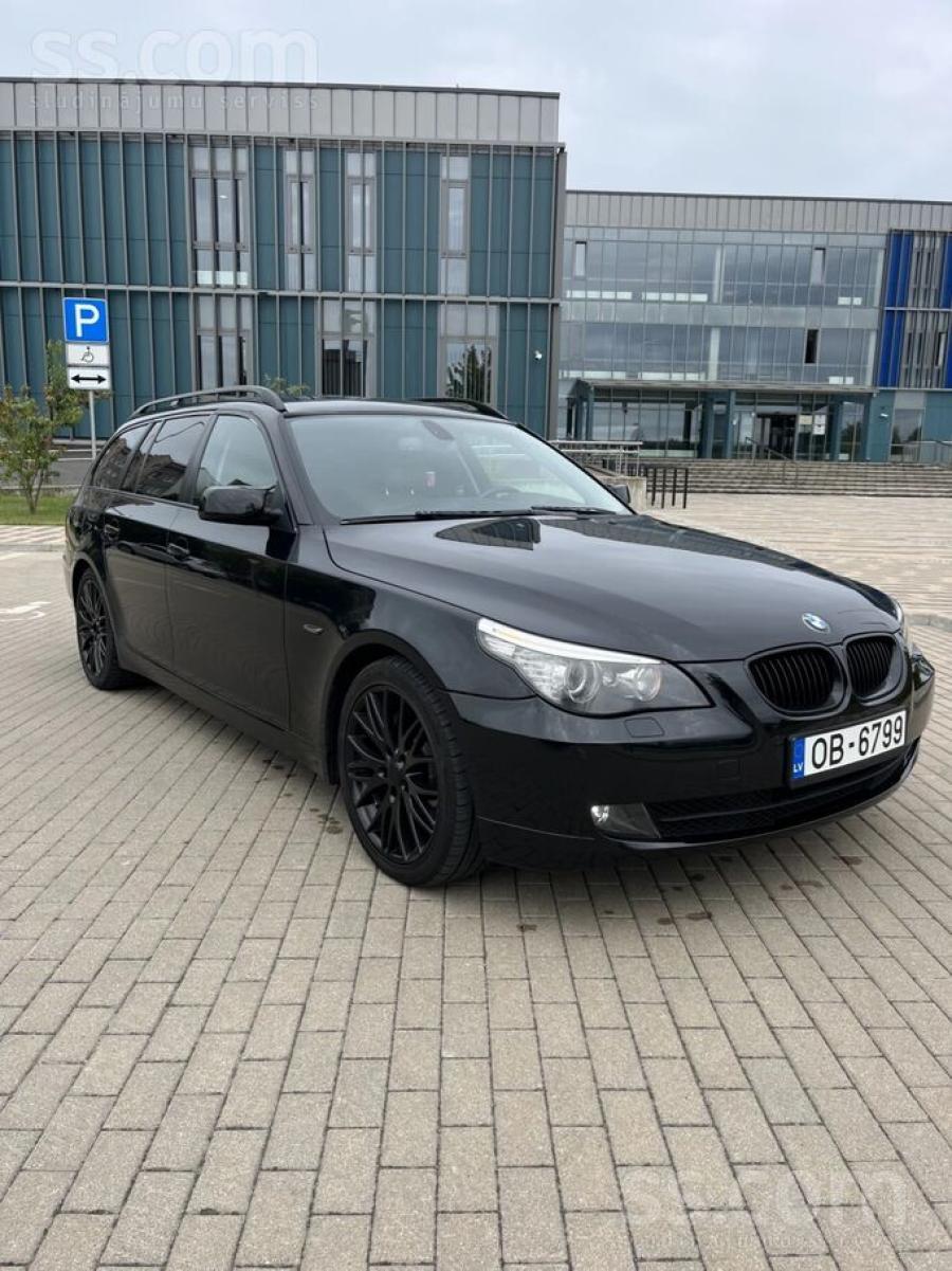 Melns BMW 530 2007 Aizkraukle, ar dzinēja tilpumu 3.00 L un nobraukumu 457 tūkst. km par 4700 €, foto 4 vietnē AUTOMOTO.COM.LV