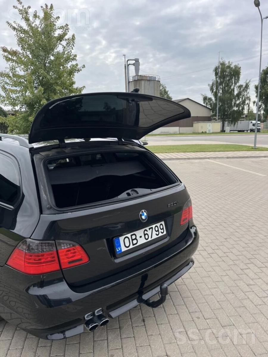 Melns BMW 530 2007 Aizkraukle, ar dzinēja tilpumu 3.00 L un nobraukumu 457 tūkst. km par 4700 €, foto 9 vietnē AUTOMOTO.COM.LV
