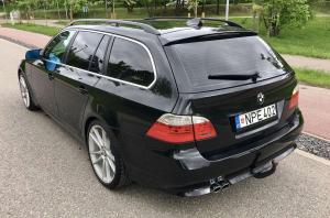 Black BMW 530 2007 in Vilnius, with an engine capacity of 2.99 L and mileage of 418 thousand km for 4750 €, photo 5 on AUTOMOTO.COM.LV