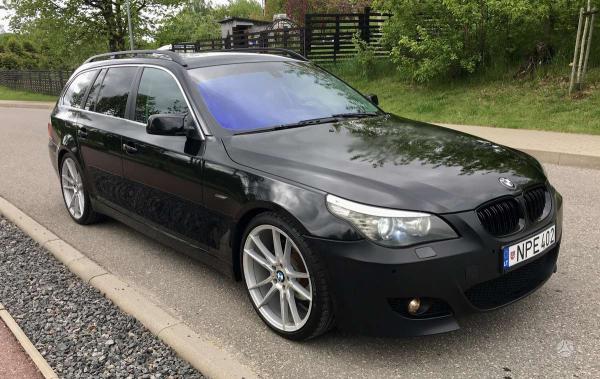 Melns BMW 530 2007 Viļņa, ar dzinēja tilpumu 2.99 L un nobraukumu 418 tūkst. km par 4750 €, foto 7 vietnē AUTOMOTO.COM.LV