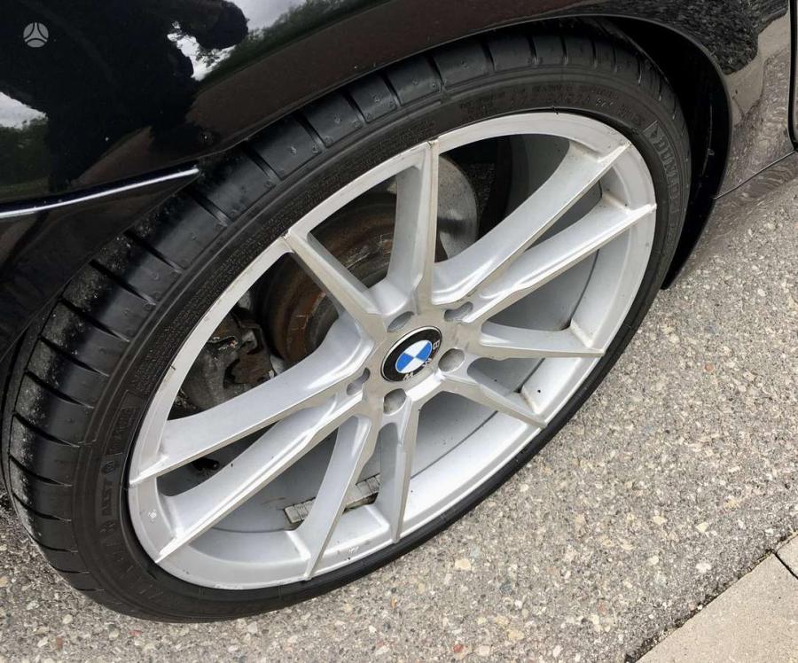 Black BMW 530 2007 in Vilnius, with an engine capacity of 2.99 L and mileage of 418 thousand km for 4750 €, photo 14 on AUTOMOTO.COM.LV